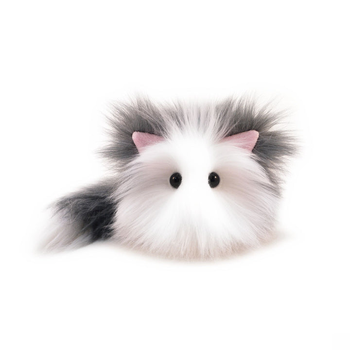 Buddy the Grey and White Cat Stuffed Animal Plush Toy